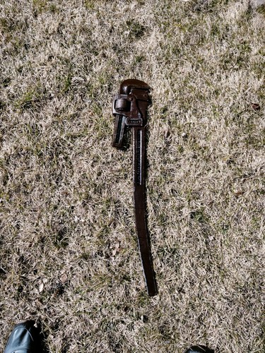 Trimont Mfg Co Roxbury Mass 36 Inch Trimo Pipe Wrench USA MADE ...