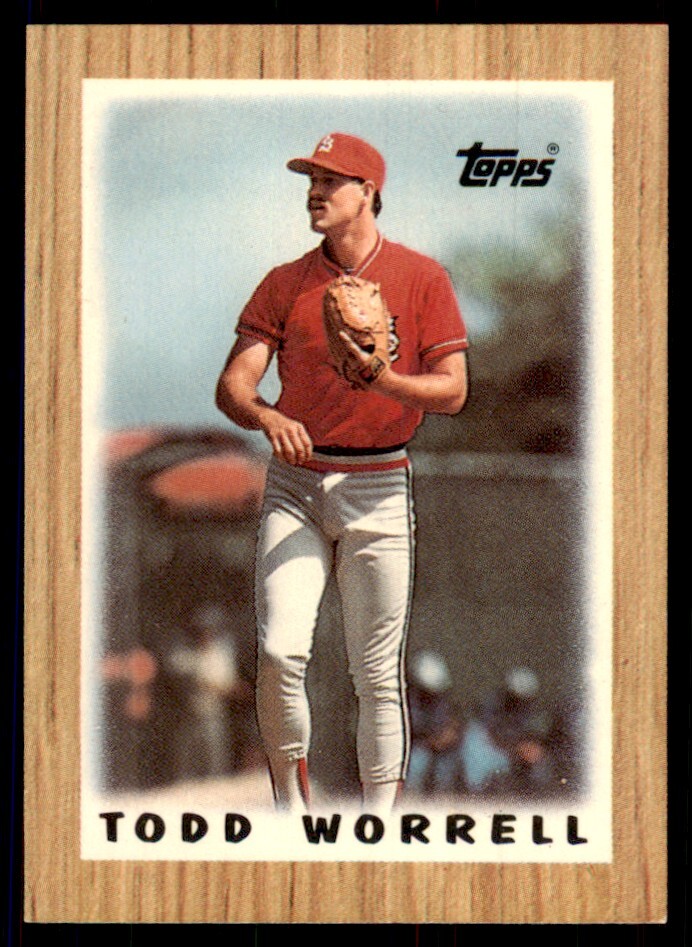 1987 Topps Major League Leaders Todd Worrell Baseball Cards #34 | eBay