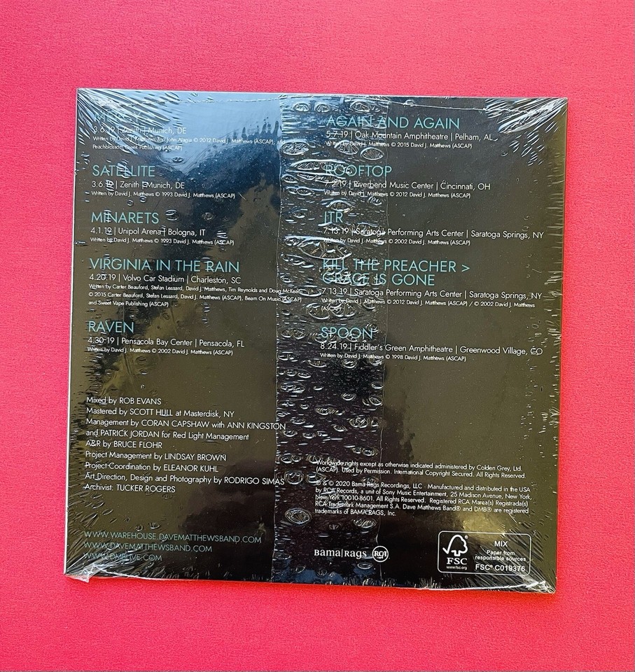 RARE DMB Dave Matthews Band Warehouse 10 Volume Vol 9 CD NEW & SEALED ...