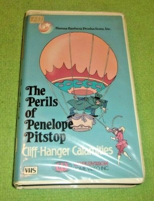 Perils of Penelope Pitstop Cliff Hanger Calamities VHS 1988 Worldvision ...