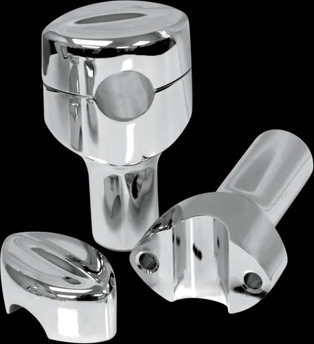 LA Choppers 3in Chrome Mohawk Hefty Handlebar Riser Honda VTX1300R 05 ...