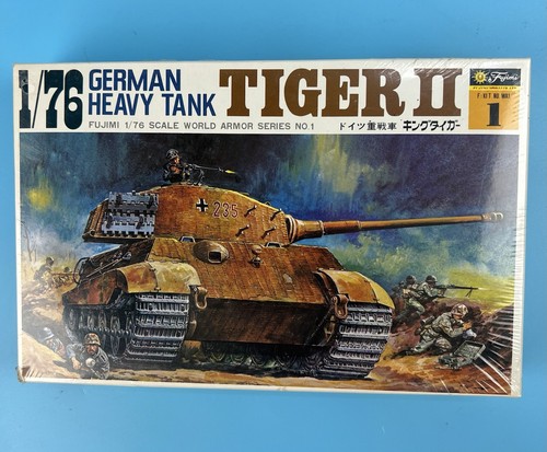 1/76 Scale German Heavy Tank Tiger II Fujimi Model Kit | eBay