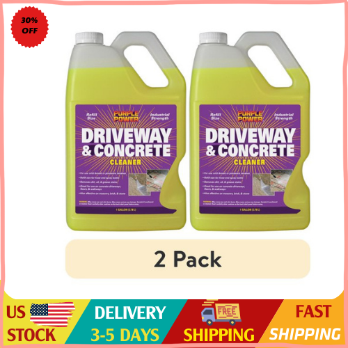2 PACK Purple Power Driveway and Concrete Cleaner Gallon | eBay
