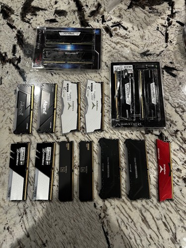 (Lot of 17) DDR4 & DDR5 gaming pc Ram (Read dis for specifics | eBay