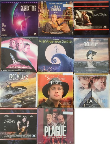 11 LOT Laserdisc LD VIDEO DISCS GREAT MOVIES DRAMA COMEDY ACTION ...