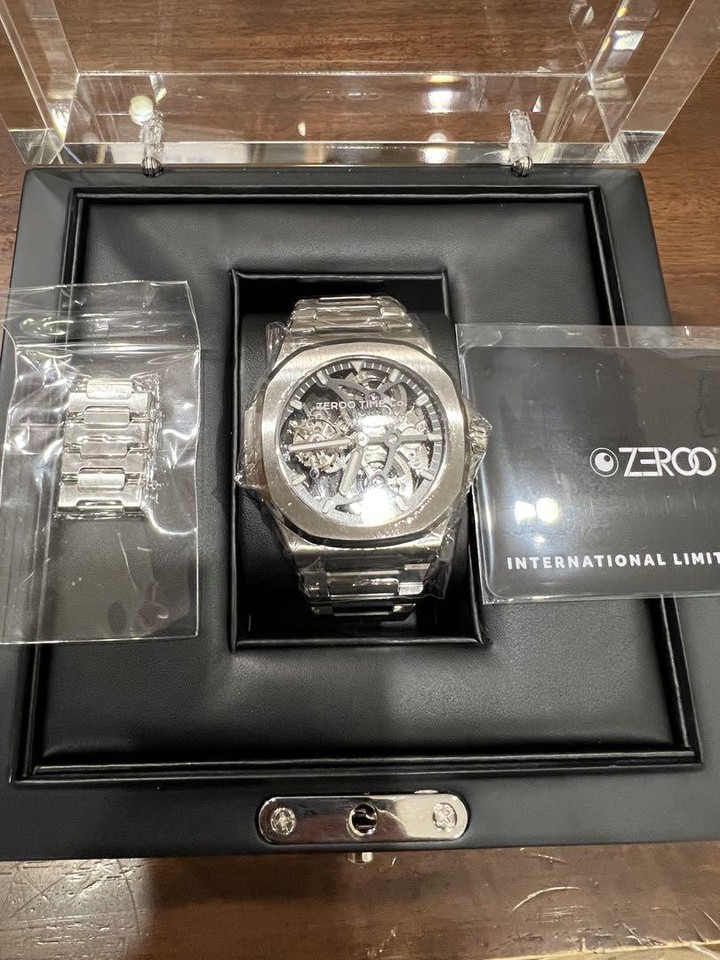 ZEROO T7 Skeleton Tourbillon ZT007SBK Men's Watch | eBay