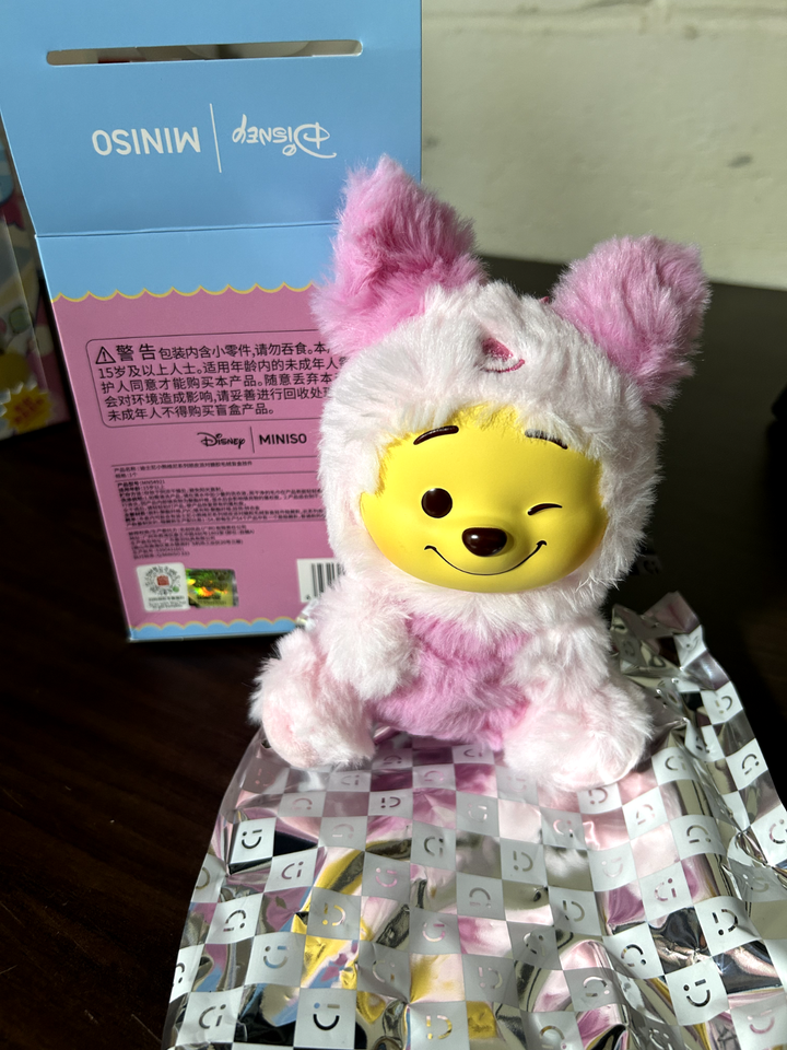 Miniso Winnie the Pooh Piglet Authentic Confirmed Blind Box | eBay