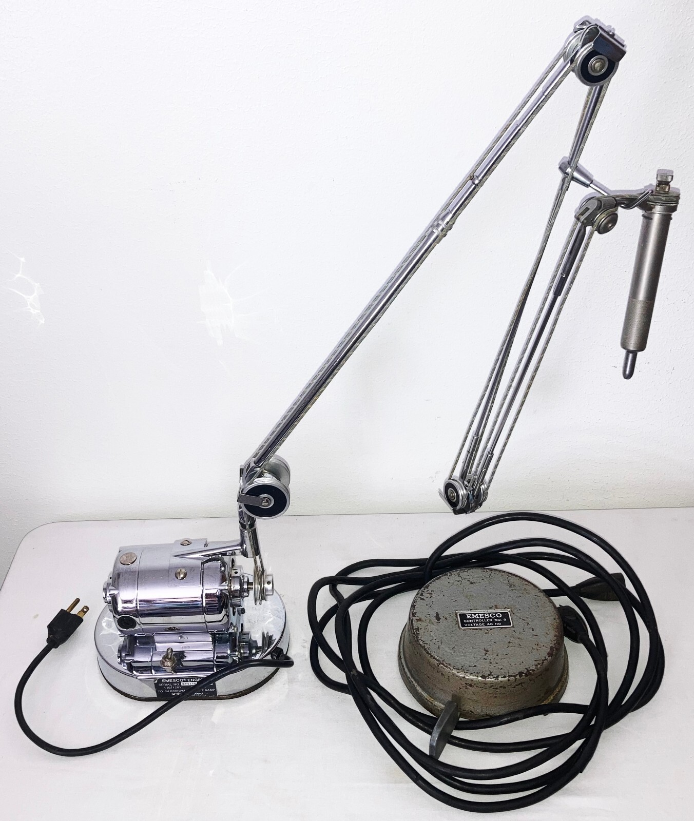 Vintage Emesco Buffalo Dental Lab Jewelry Engine Set - 4 Pieces ...