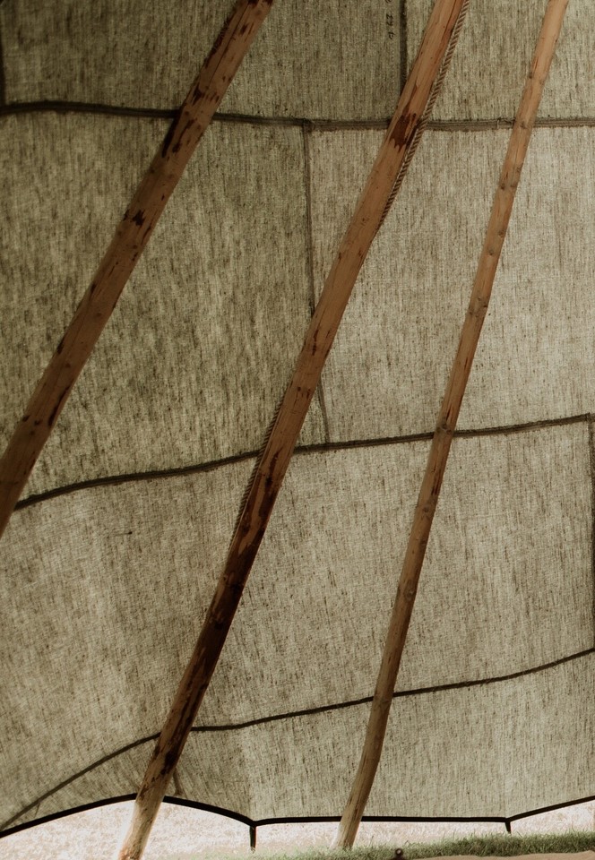 Tipi tent 5m, 16ft Cheyenne teepee tent, 100% natural material, pyramid ...