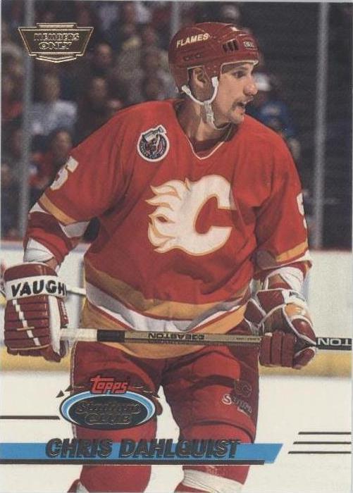 1993-94 Topps Stadium Club - Chris Dahlquist #266 Members Only for sale ...