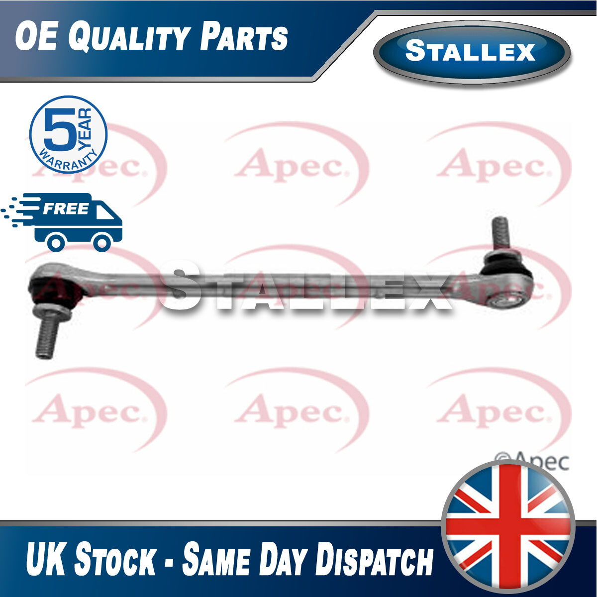 Fits Ford Fiesta 2008- Mazda 2 2007-2015 Stabiliser Link Front Stallex ...