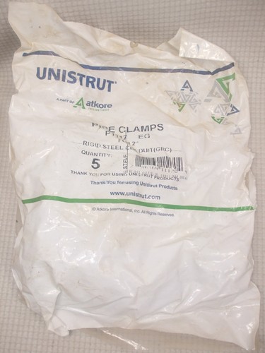 Unistrut Pipe Clamp P1117 EG Atkore 2" Pipe or GRC Conduit w/ Bolt ...