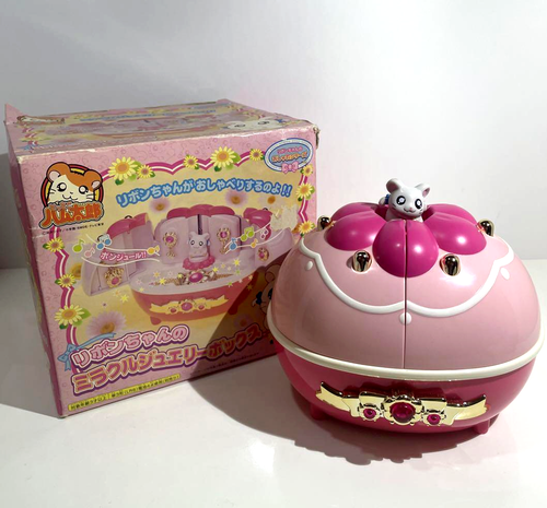 Tottoko Hamtaro Ribbon-chan's Miracle Jewelry Box w/Box Epoch Used from ...