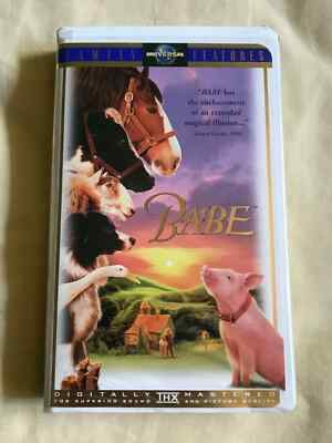 BABE ~ VHS,2000 ~ UNIVERSAL FAMILY FEATURES ~ THX ~ CLAMSHELL ...