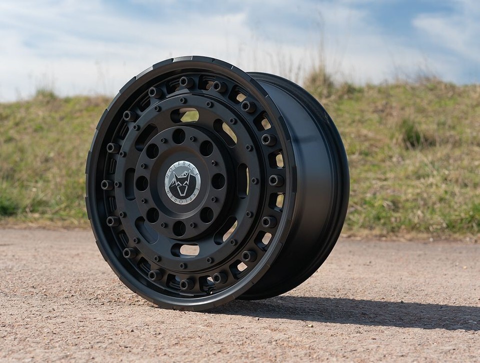 VOLKSWAGEN T7 WOLFRACE SLOTMAG 17" MATTE BLACK 6X120 ALLOY WHEELS ...