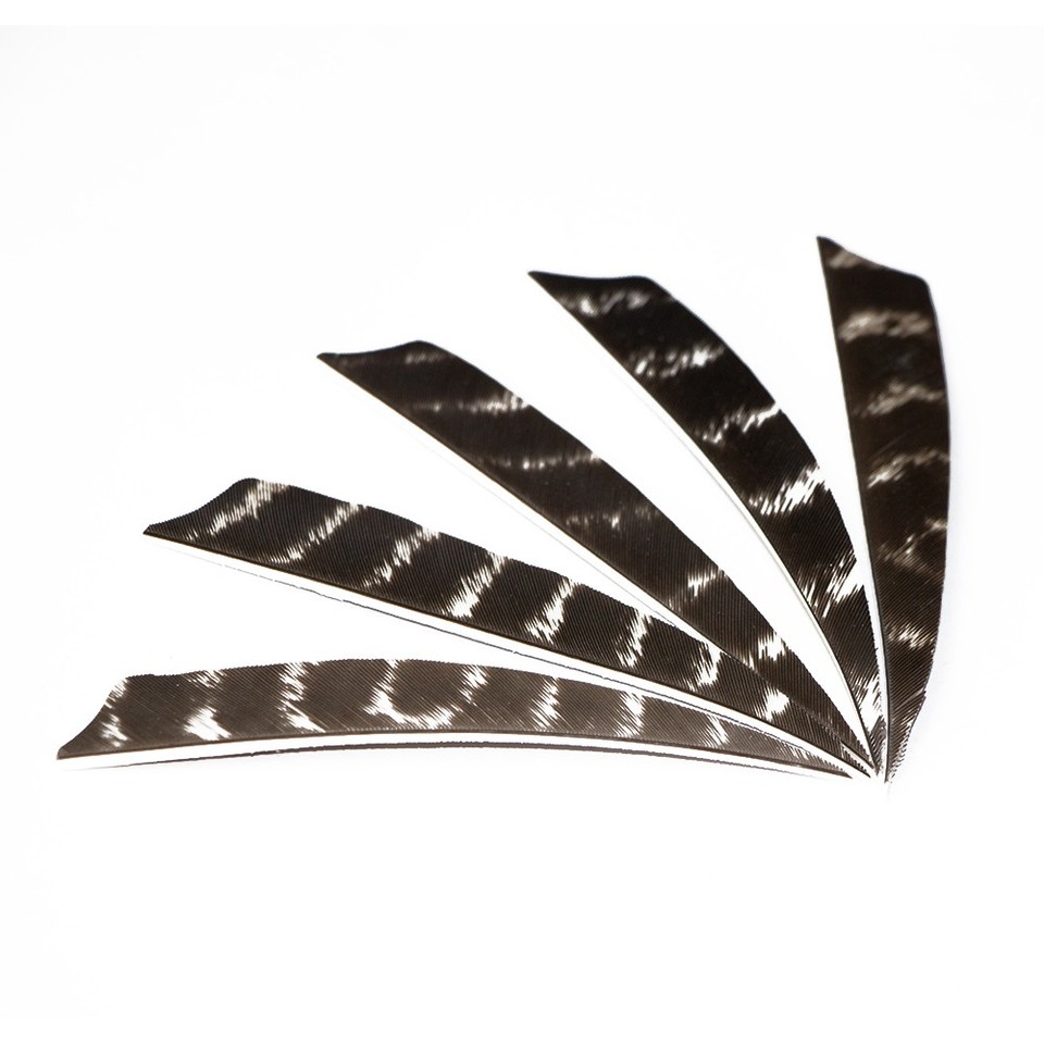 50pcs 4" Right Wing Turkey Feathers DIY Arrows Archery Hunting Shooting ...