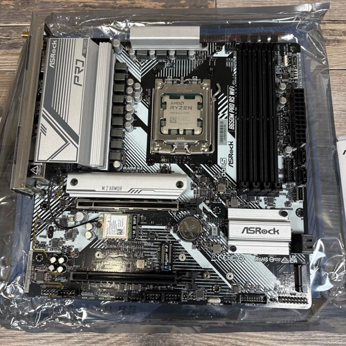 CPU + Motherboard Combo - AMD Ryzen 7 7700x & ASRock B650 Pro RS WiFi ...