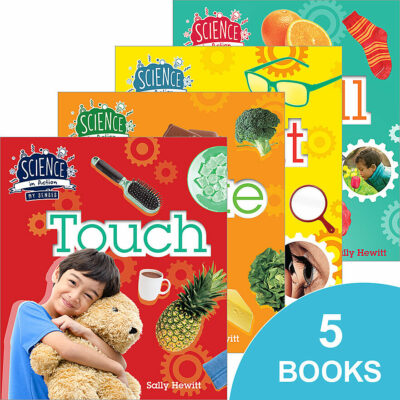 Science in Action- senses-5 NEW books for ages 4-8-vivid illustrations ...