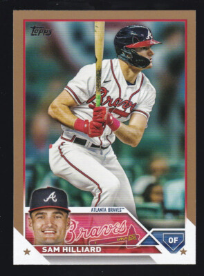 2023 Topps Update Series #US263 SAM HILLIARD /2023 GOLD Parallel #'ed ...