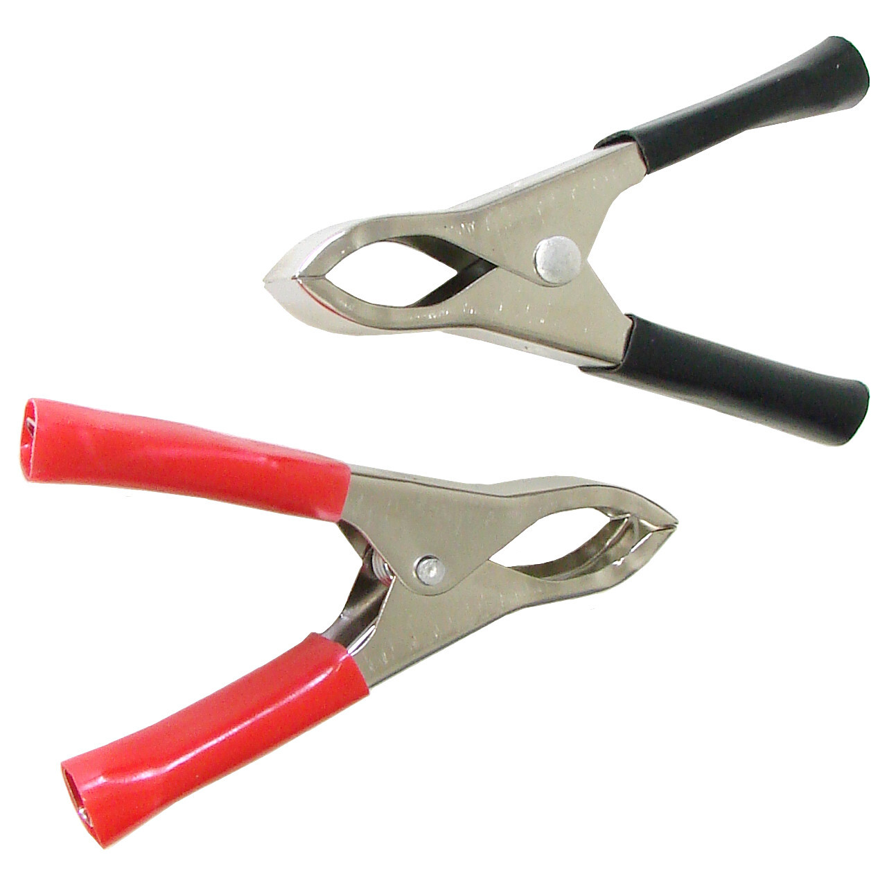 75 mm Crocodile Clips Croc Clamps Electrical Cable Terminal Car Battery ...