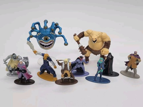 Jada Wizards Dungeons & Dragons Metal Miniatures Lot Of 10 Ogre ...