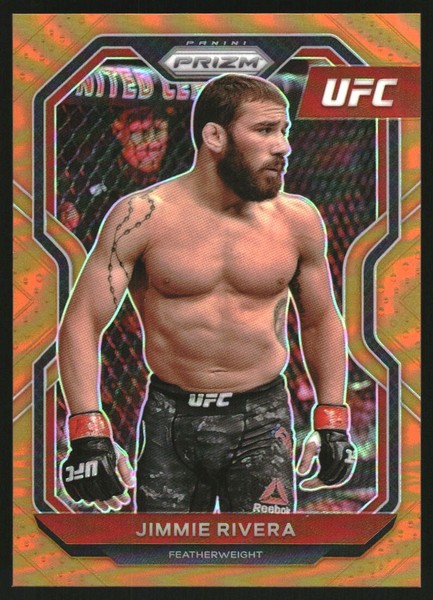 2021 Panini Prizm UFC - Orange Prizm #74 Jimmie Rivera /99 for sale ...