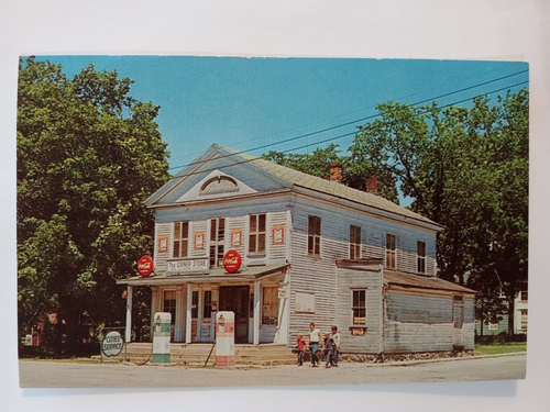 MONGO INDIANA CHROME POSTCARD 1960 OLD STORE COKE BUTTON SIGN CITIES ...
