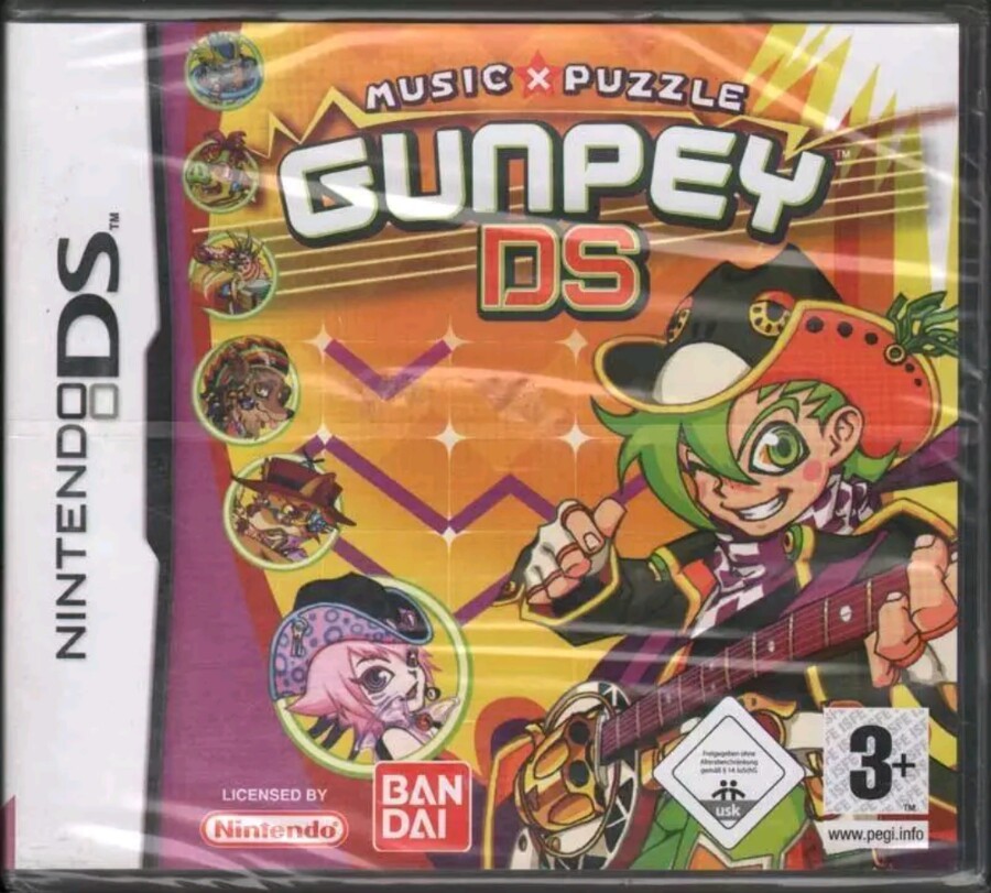 Music Puzzle Gunpey Video Game Nintendo DS NDS New Sealed Music Puzzle ...