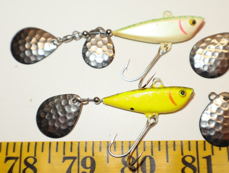 4 Rare Vintage Bagley Submarine Shad Fishing Lures | eBay