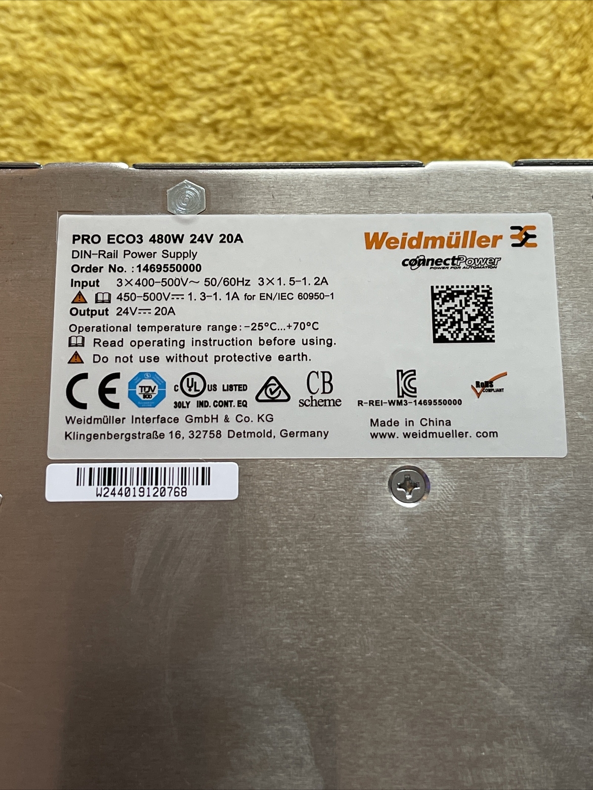 WEIDMULLER 1469550000 (brand new) | eBay UK