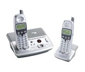 AT&T E2725B 2.4 GHz Dual Handsets Single Line Cordless Phone for sale ...