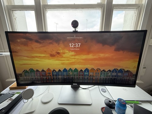 Dell UltraSharp U3415W 34" IPS LCD Curved Monitor with Built-in ...