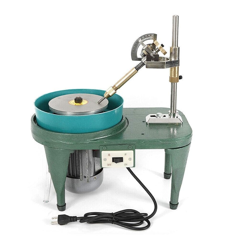Professional Gem Faceting Machine Jewel Angle Polisher, 2800RPM Bench ...