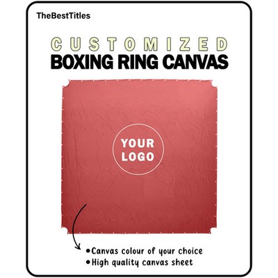 Professional Boxing Ring Canvas Cover Wrestling Ring Cover MMA UFC WWE ...
