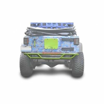 Steinjager Rear Off Road Tube Bumper-Gecko Green for Jeep JK J0048173 ...