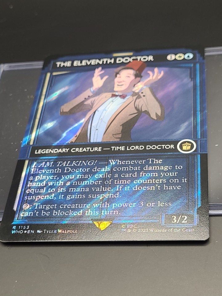 Surge Foil Showcase The Eleventh Doctor - NM - Doctor Who MTG Magic | eBay