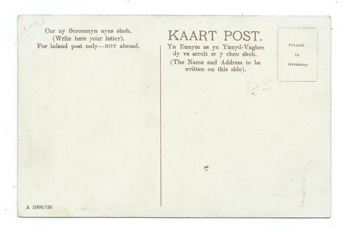 Isle of Man Southern Electric Railway Douglas Port Soderick Postcard c ...