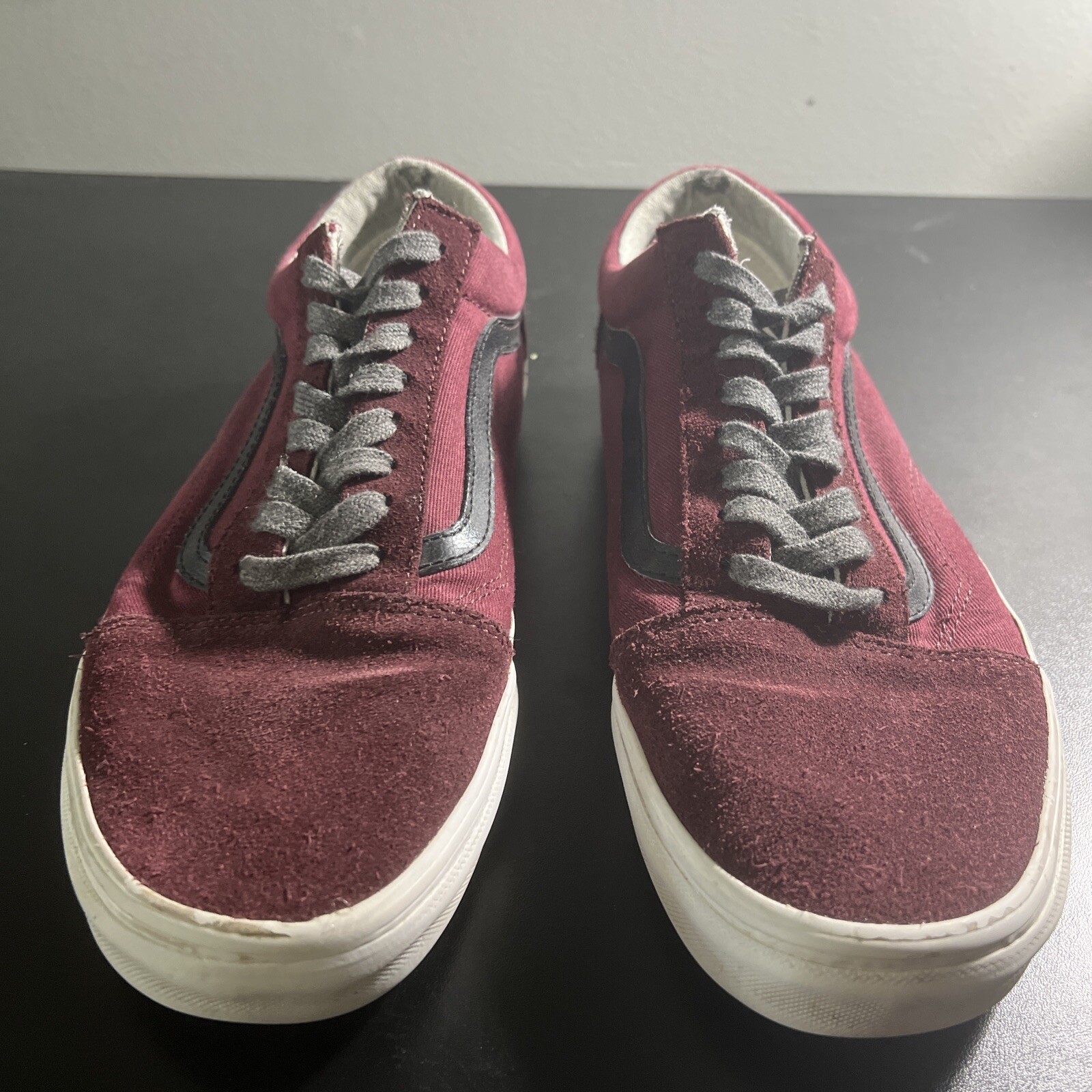 VANS Sneaker Skate Shoe Maroon-Royale/Black -Men Size… - Gem