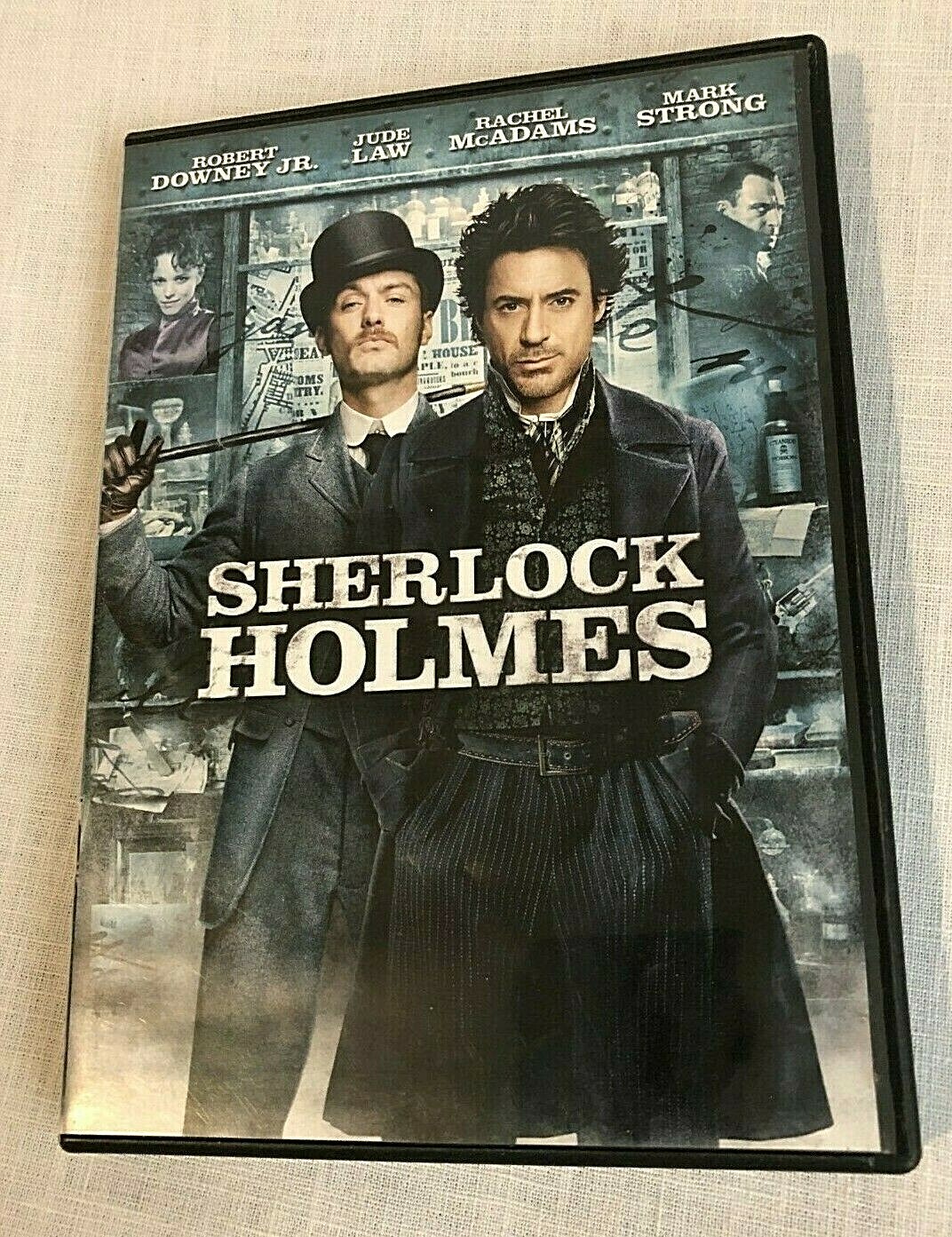 Sherlock Holmes Robert Downey Jr Jude Law Rachel McAdams Mark Strong ...