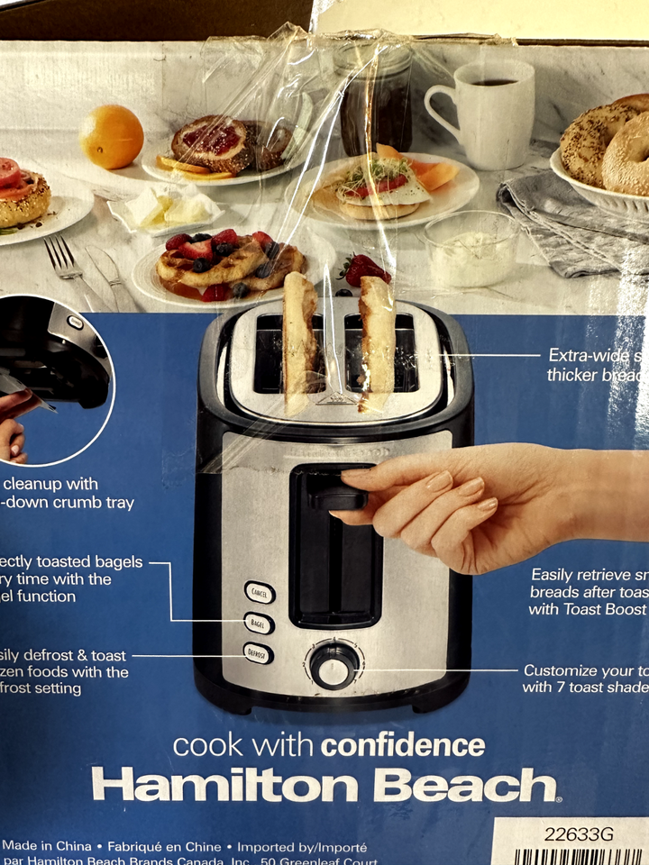 Hamilton Beach 22811 2-Slice Keep Warm Toaster 885575473585 | eBay