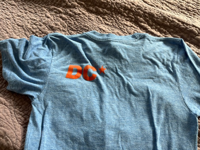 Vida DC fitness t shirt XS blue | eBay