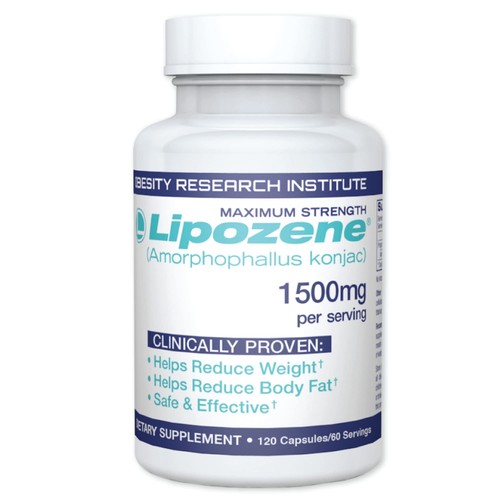 Lipozene MEGA Bottle - 120 Capsules Making it Our Largest Size ...