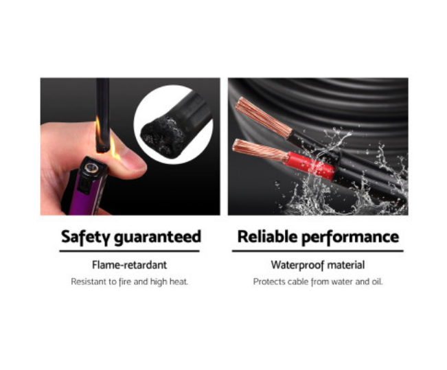 New 4mm Twin Core Automotive Battery Copper Cable Dual Electrical Earth ...