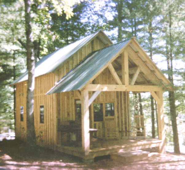 Small Timber Frame Home California Arrowhead Double A Frame, Lake