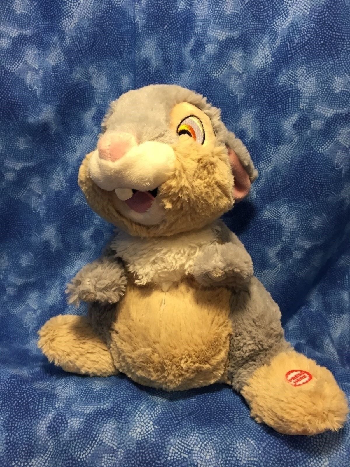 Disney Bambi THUMPIN" THUMPER 10" Sound & Motion Plush Toy by Hallmark ...