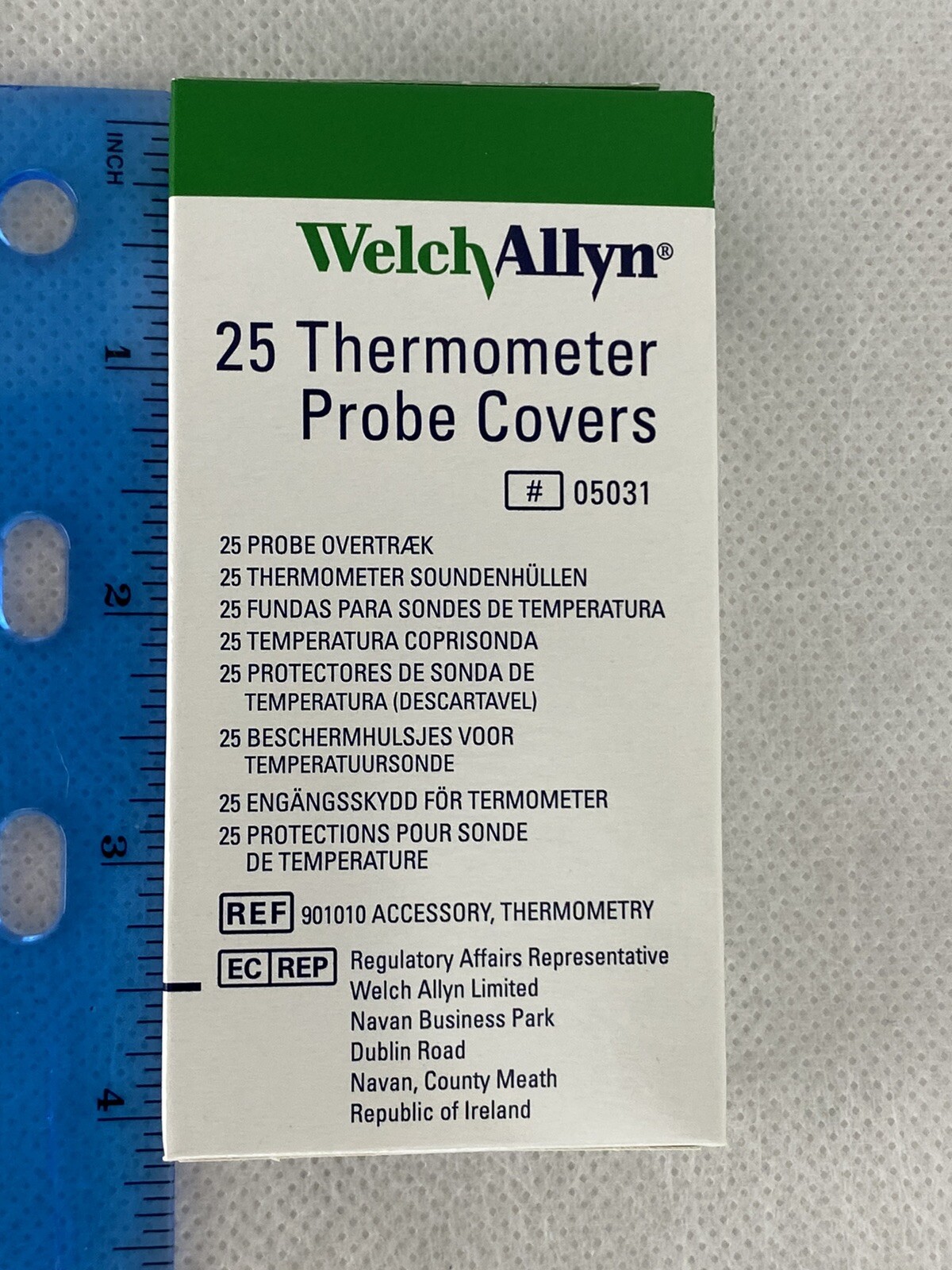 Welch Allyn REF 05031 Thermometer Probe Covers Box Of 25 Probe Covers ...