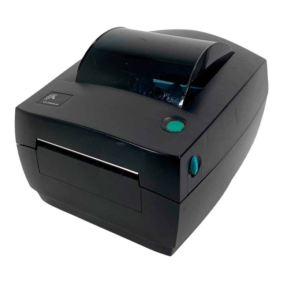Zebra LP2844-P Thermal Receipt Tag Printer Store Grocery Retail No AC ...