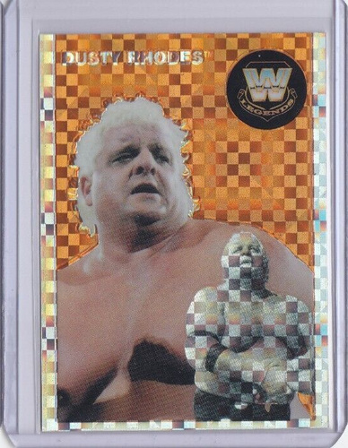 DUSTY RHODES (Rare! *X-FRACTOR*) 2007 Topps WWE Heritage CHROME Card ...