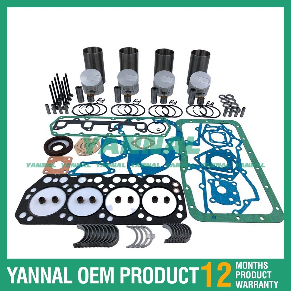 K4N K4N-IDI Overhaul Rebuild Kit For Mitsubishi Engine Direct Injection ...