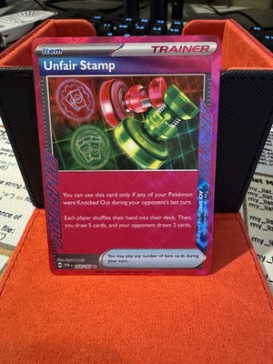 Unfair Stamp 165/167 Sv06 Twilight Masquerade Ace Spec Rare Holo ...